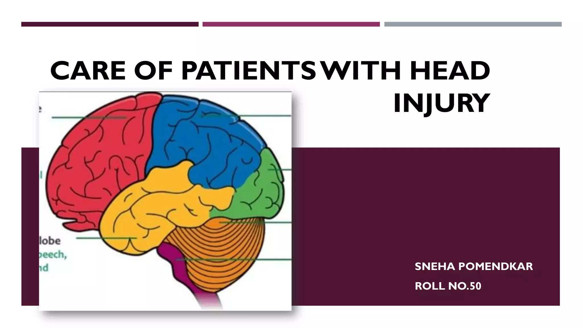 Head injury | PPT