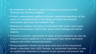 vascular occlusion of retina.pptx