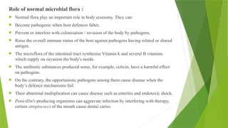 Medical bacteriology normal flora of the human body | PPTX