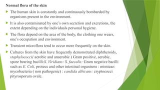 Medical bacteriology normal flora of the human body | PPTX