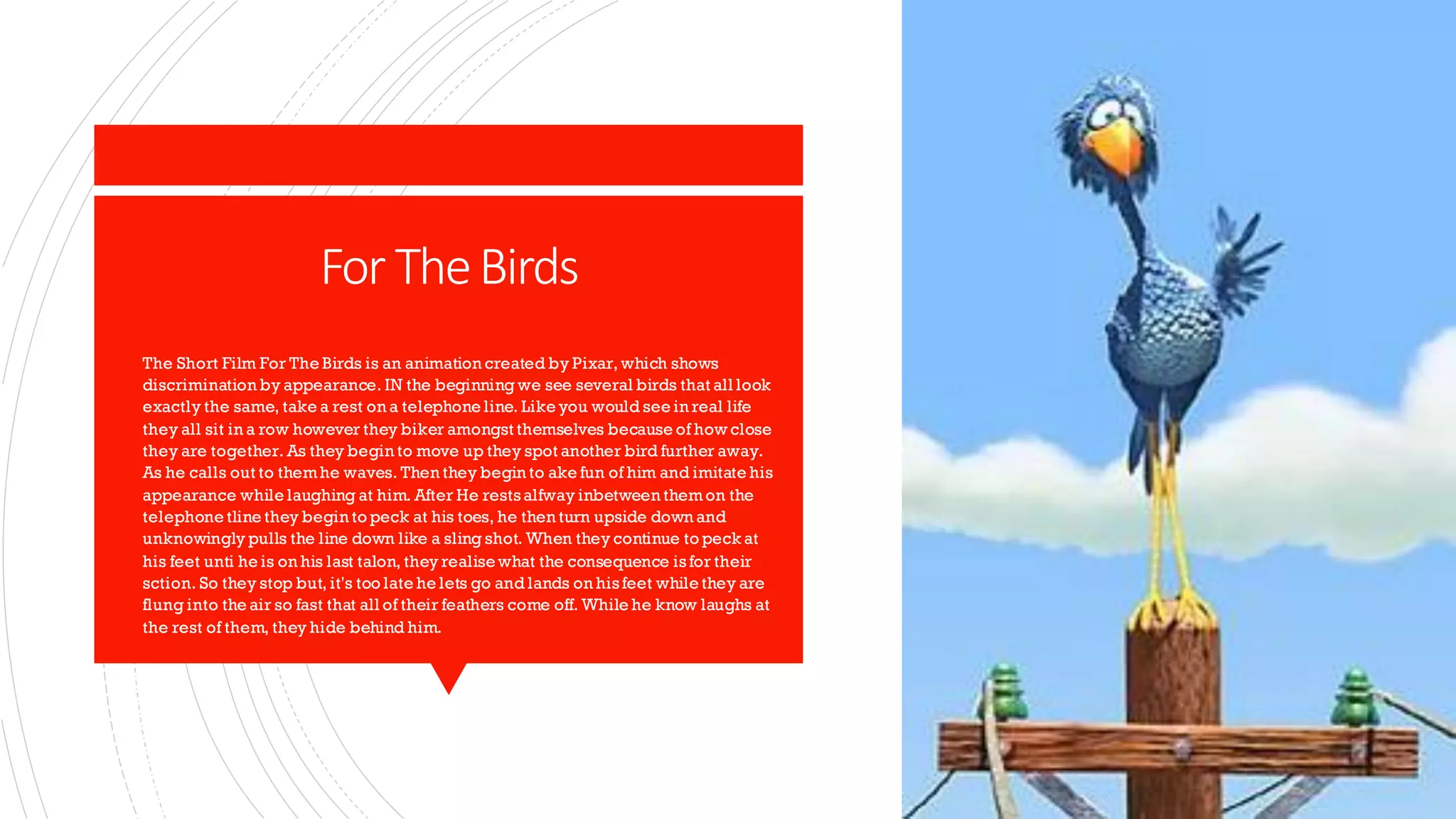 For The Birds Short Film Analysis | PDF