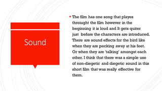 For The Birds Short Film Analysis | PDF