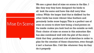 For The Birds Short Film Analysis | PDF