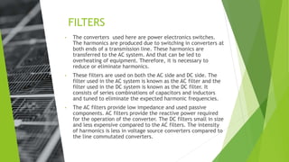 HVDC transmission system and its components | PPTX