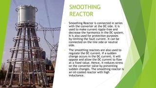 HVDC transmission system and its components | PPTX
