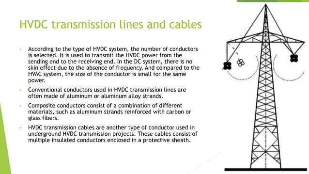 HVDC transmission system and its components | PPTX | Computer Networking | Computing