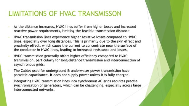HVDC transmission system and its components | PPTX | Computer Networking | Computing