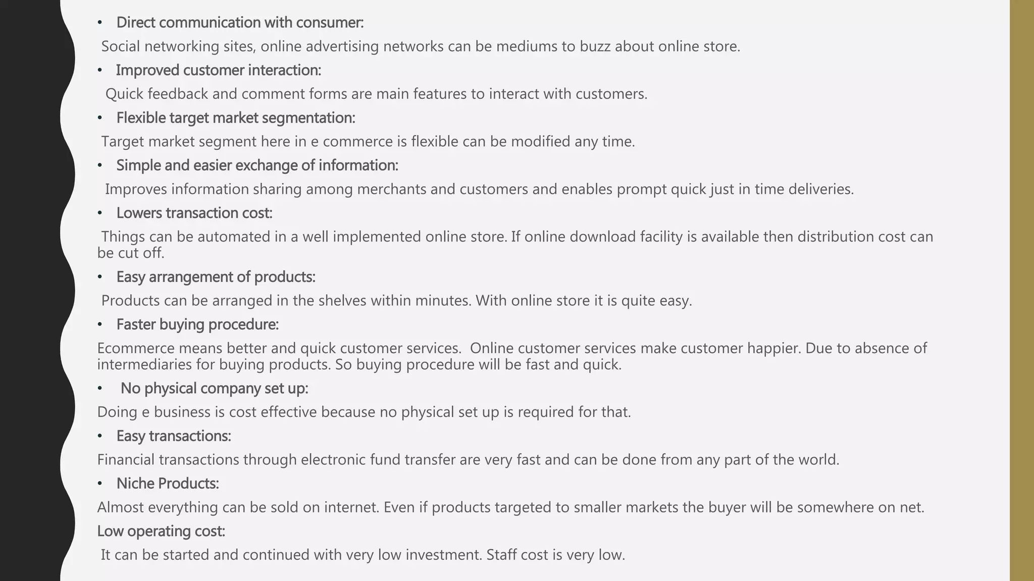 E-Commerce Swot Analysis | PPTX