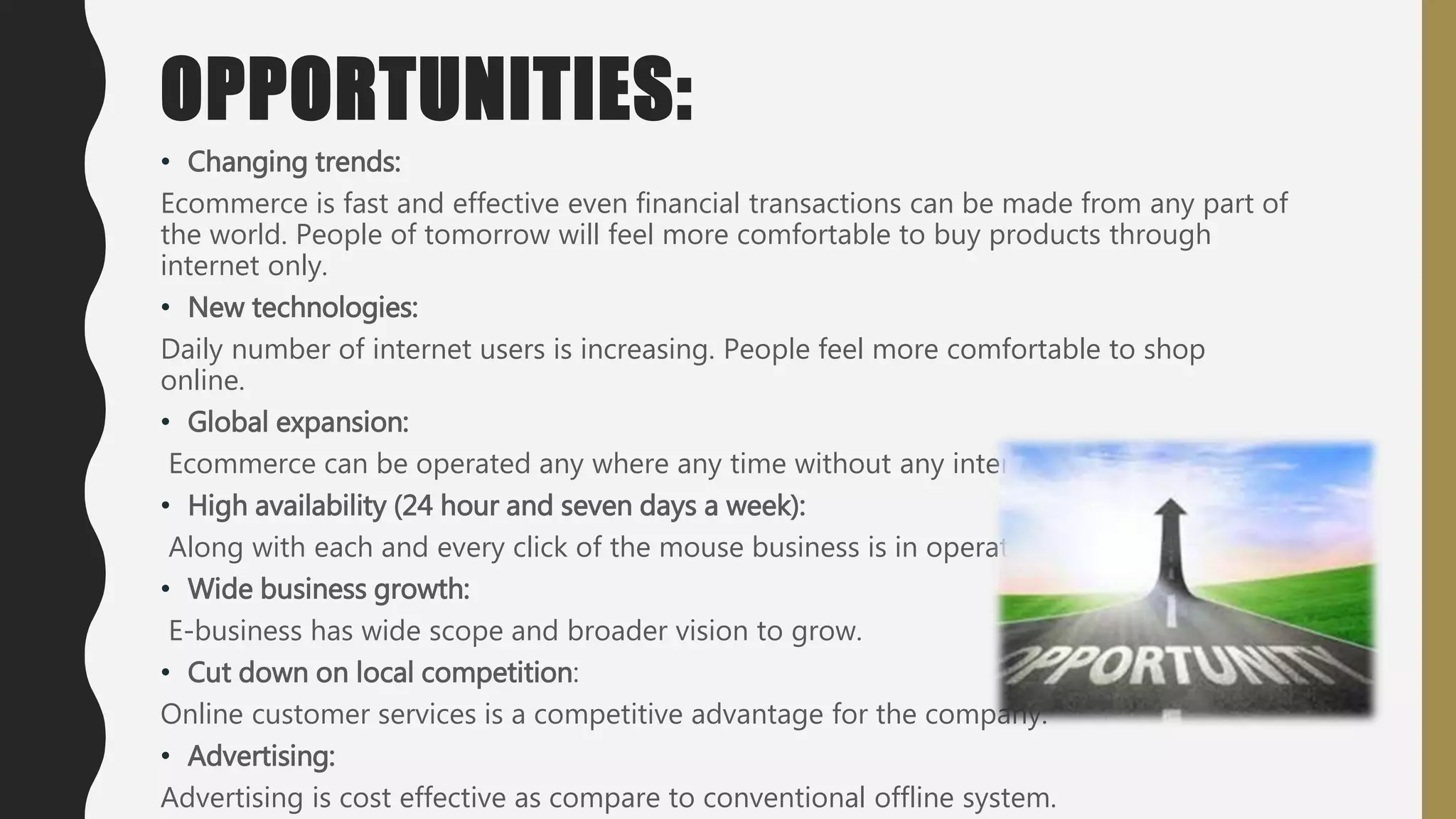 E-Commerce Swot Analysis | PPTX