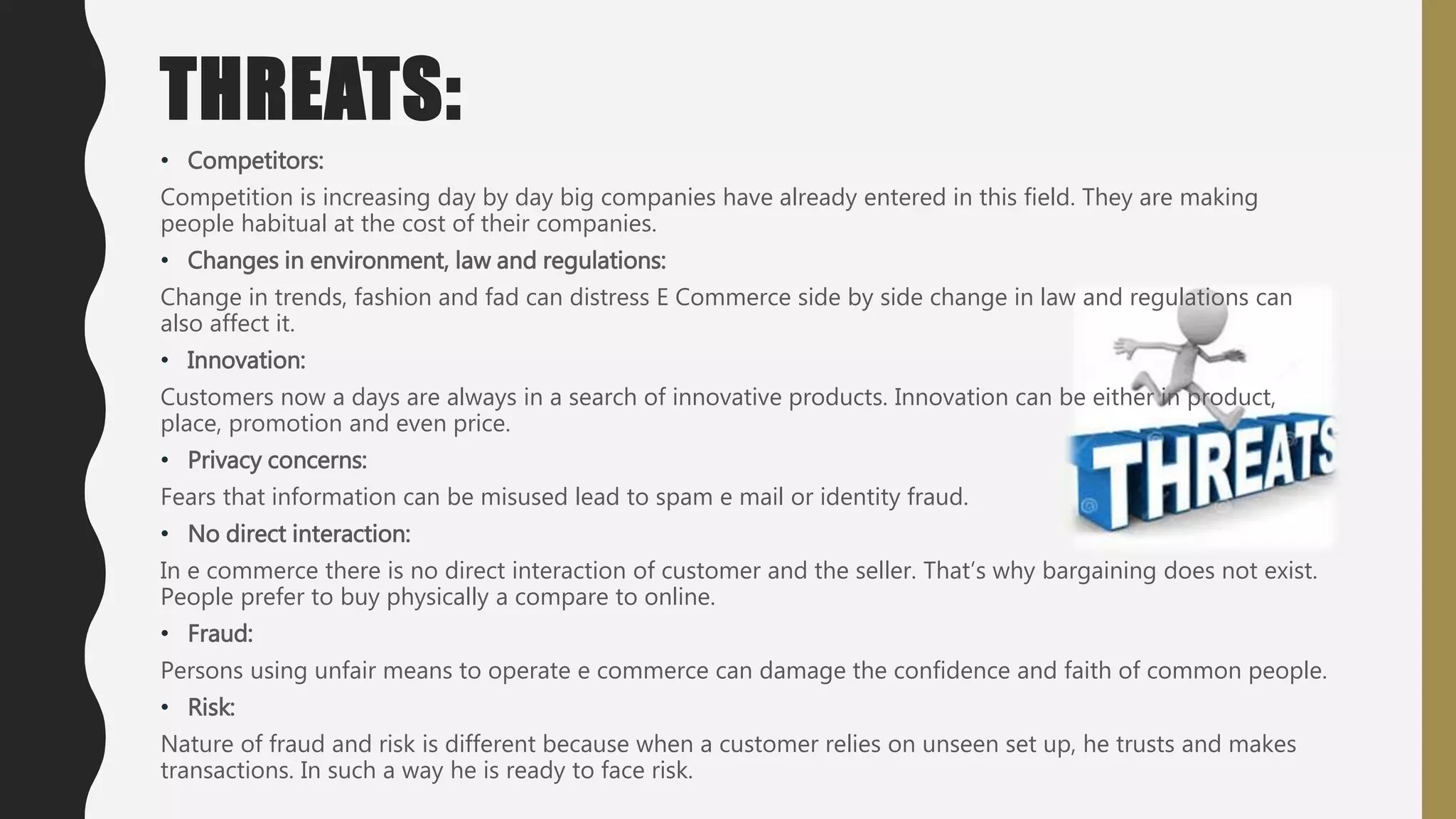 E-Commerce Swot Analysis | PPTX