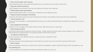 E-Commerce Swot Analysis | PPTX