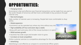 E-Commerce Swot Analysis | PPTX