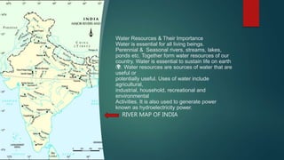 PPT On Water Resources | PPTX