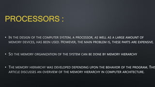 Advance computer architecture | PPT