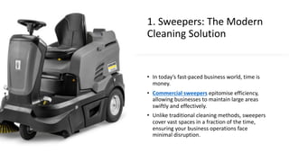 Benefits of Commercial Sweepers | PDF