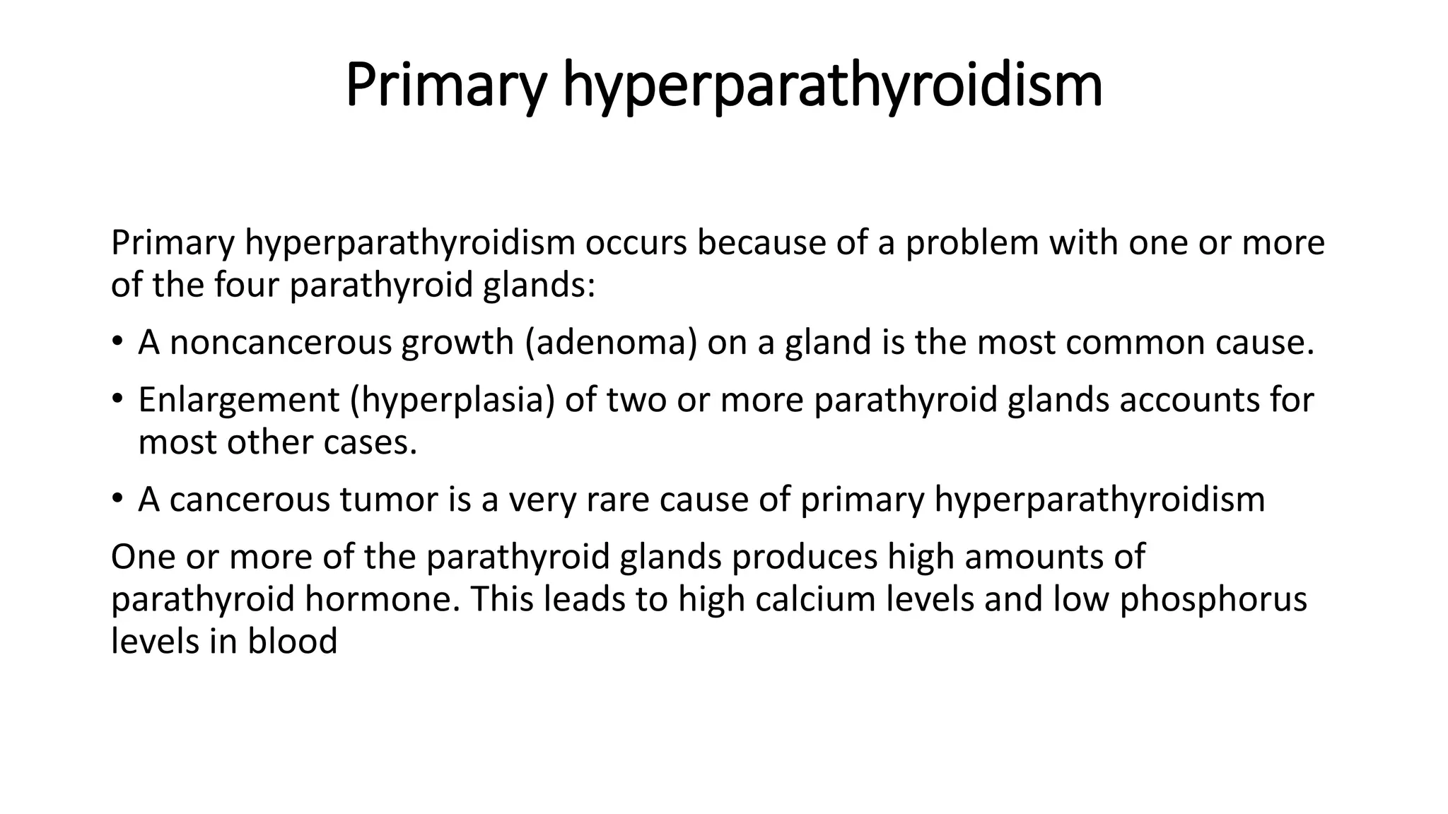 Presentation 18 of parathyroid glands surgery | PPTX