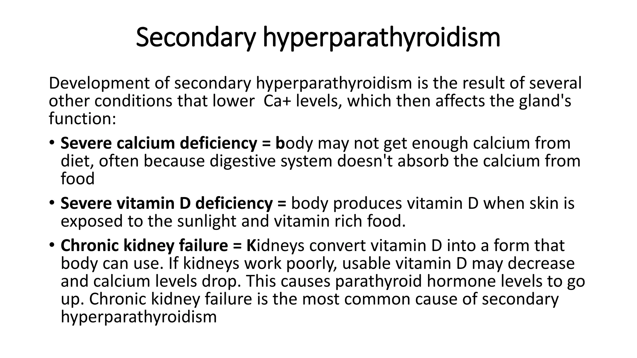 Presentation 18 of parathyroid glands surgery | PPTX