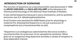 Presentation (18).hemant best ppt on histamine serotonin and dopamine | PDF