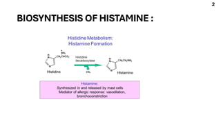 Presentation (18).hemant best ppt on histamine serotonin and dopamine | PDF