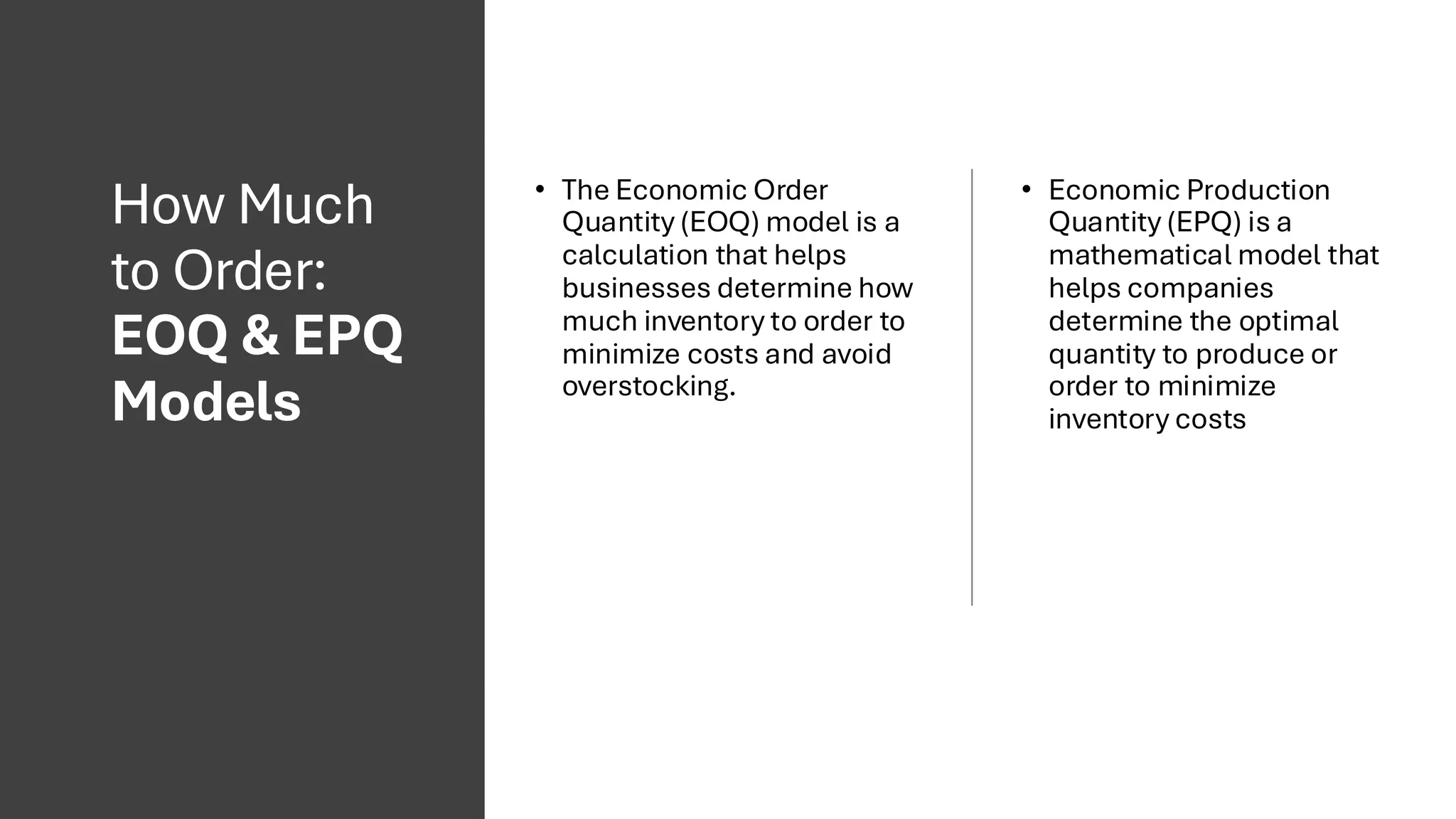 Inventory management a detailed presentation | PDF