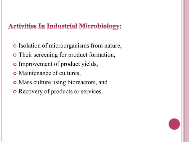Application of microbes and microbial processes in food and healthcare ...