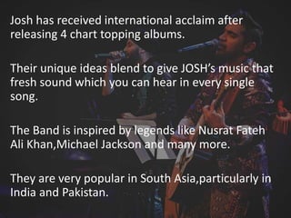 JOSH BAND | PPT
