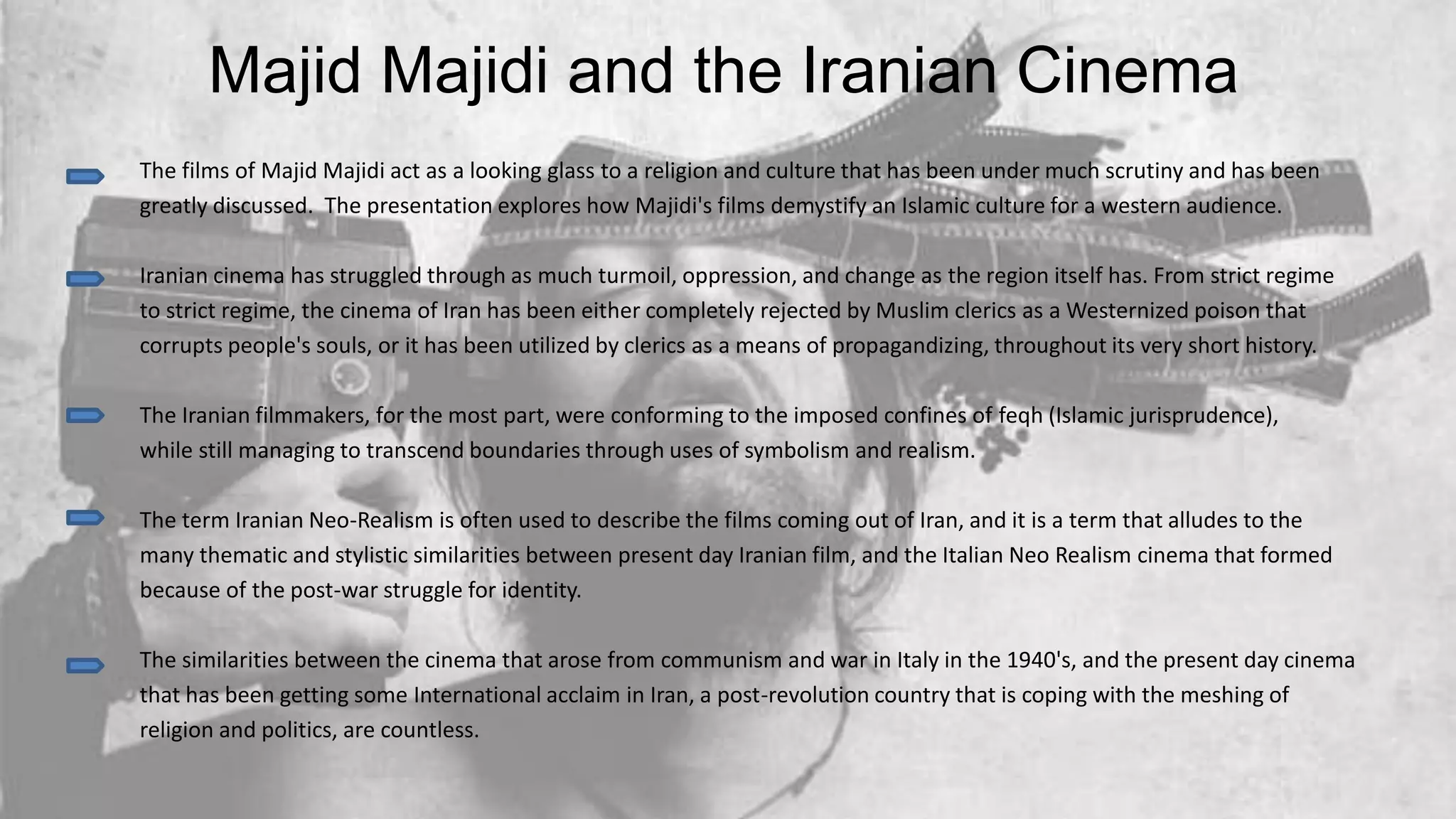 Majid Majidi and the Iranian Cinema | PPT