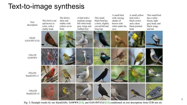 StackGAN++: Realistic Image Synthesis with Stacked Generative Adversarial Networks | PPT