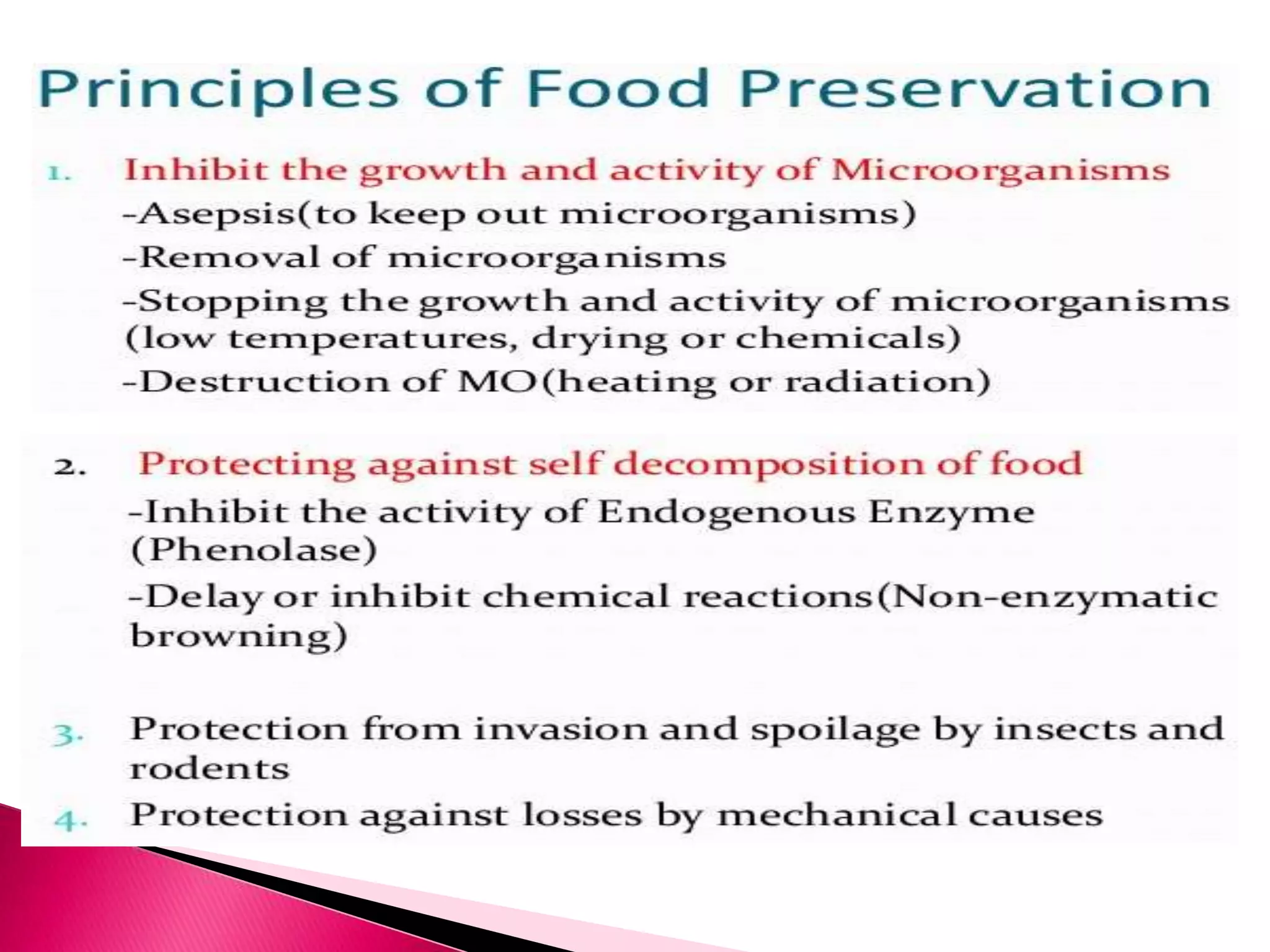 food processing and food preservation | PPTX