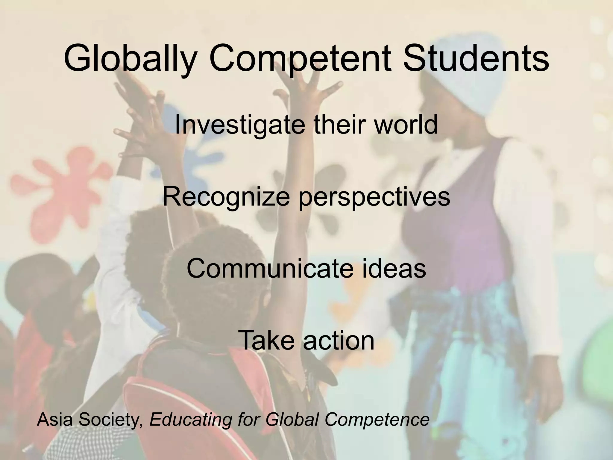 Global Education Presentation | PPTX