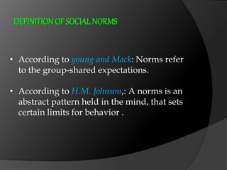 social norm | PPTX