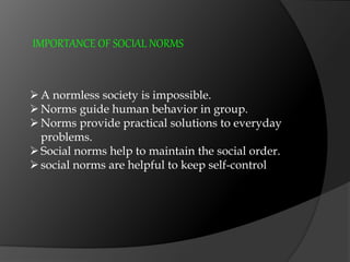 social norm | PPTX