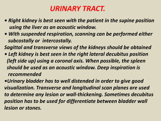 Presentation1, abdominal ultrasound anatomy. | PPTX