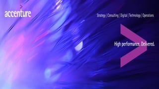 Presentation1 accenture | PPTX