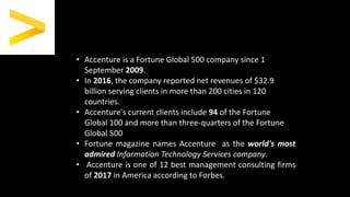 Presentation1 accenture | PPT