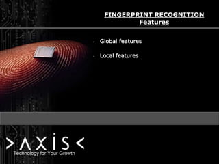 Presentation Automated Fingerprint Identification System | PPTX