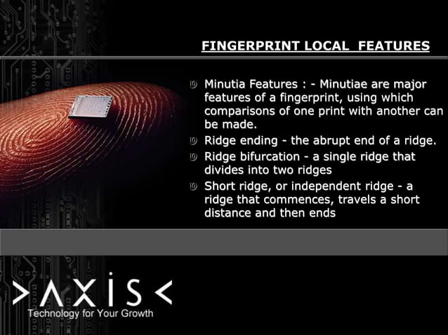 Presentation Automated Fingerprint Identification System | PPTX ...