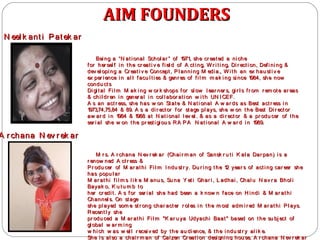 AIM Presentation | PPT