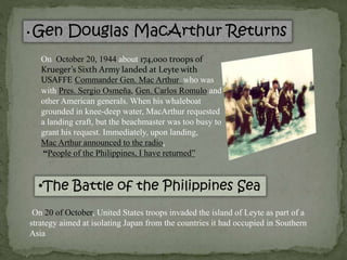 World War II in the Pacific | PPTX