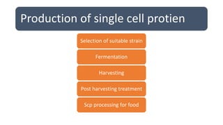 SINGLE CELL PROTEIN | PPTX