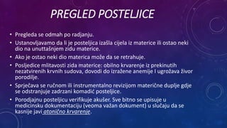 Cetvrto porodjajno doba | PPTX