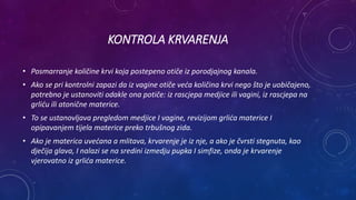 Cetvrto porodjajno doba | PPTX