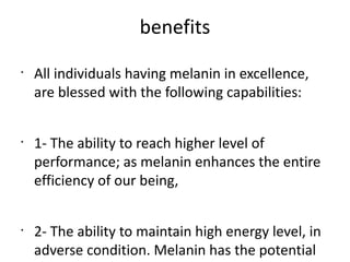 The Science of Melanin | PDF