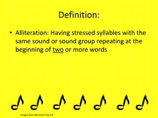 Presentation1 alliteration | PPTX