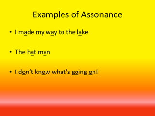 Consonance Examples For Kids
