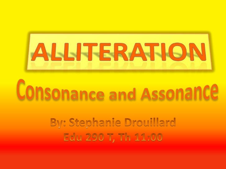 Presentation1 alliteration