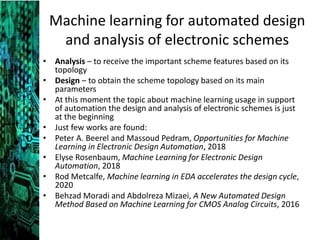 Analysis and Modelling of CMOS Gm-C Filters through Machine Learning | PPTX