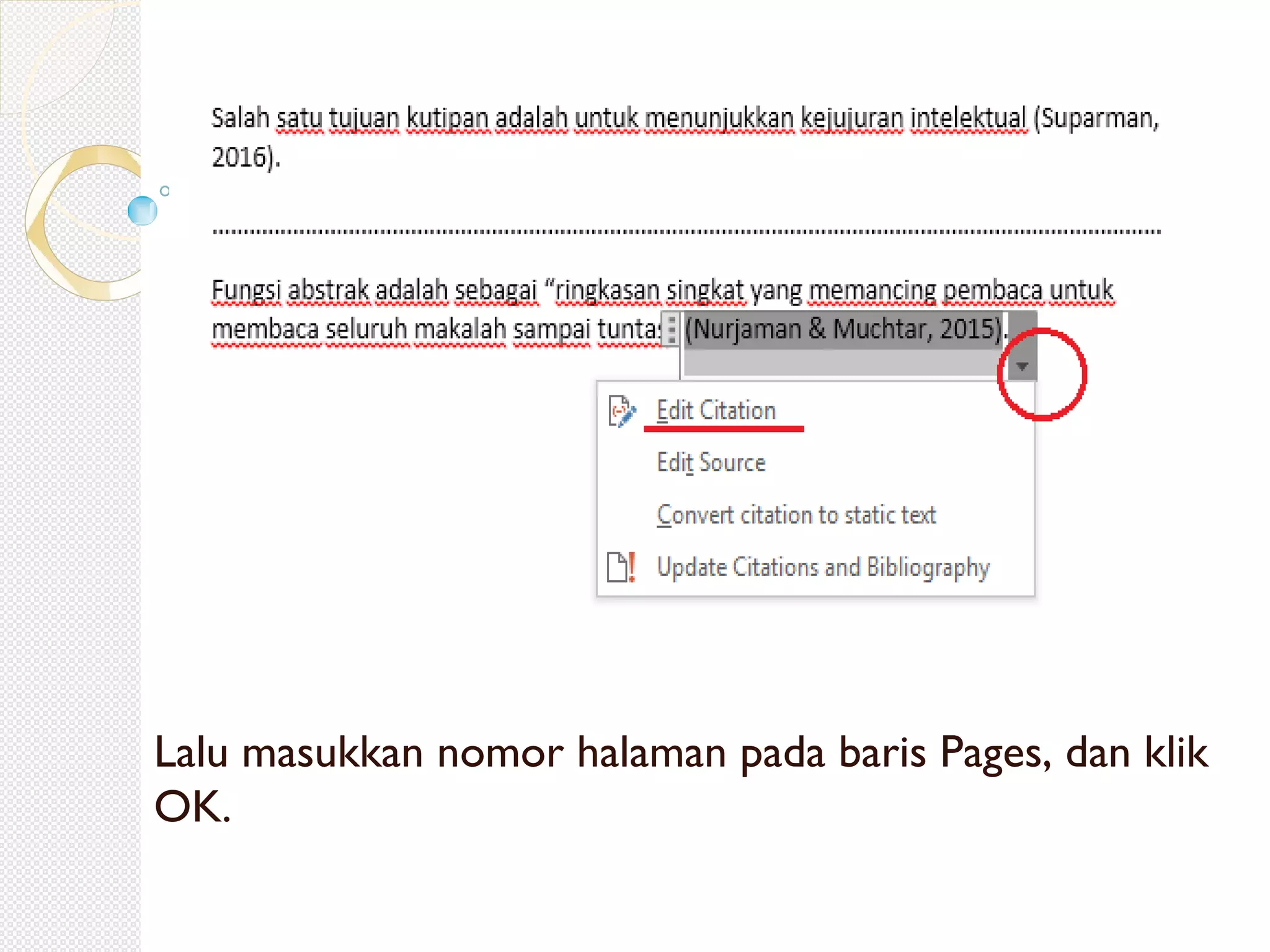 Analisis Sitasi Metode Penelitian | PPT