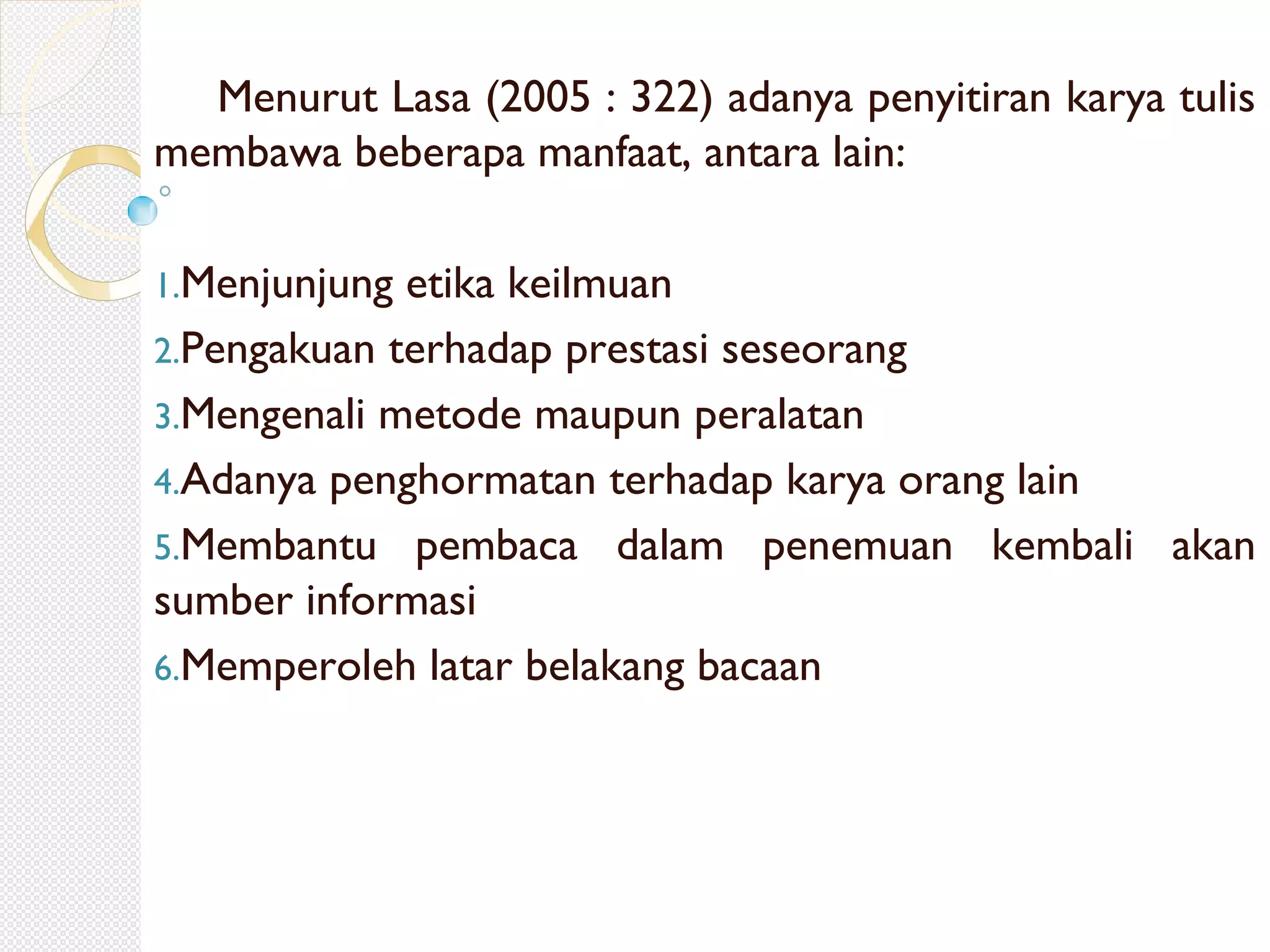 Analisis Sitasi Metode Penelitian | PPT
