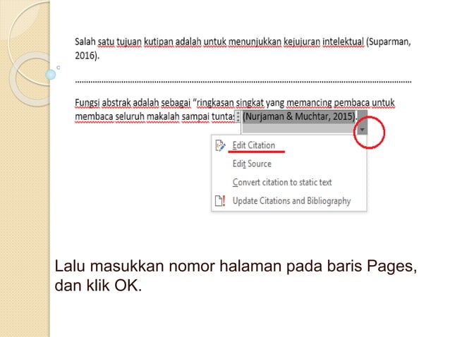 Presentation Analisis Sitasi | PPTX